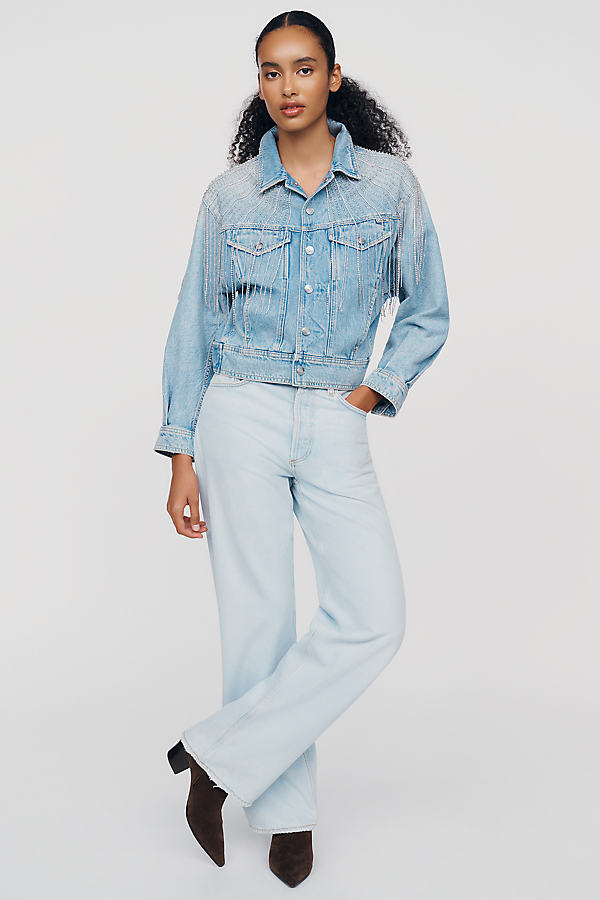MOTHER MOTHER The Fly Away Denim Jacket